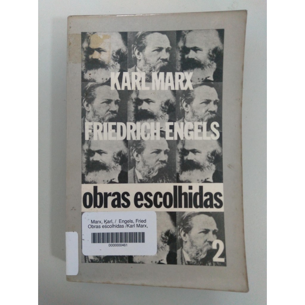 Obras escolhidas - Vol. 02 de Karl Marx; Friedrich Engels 7476650 ...