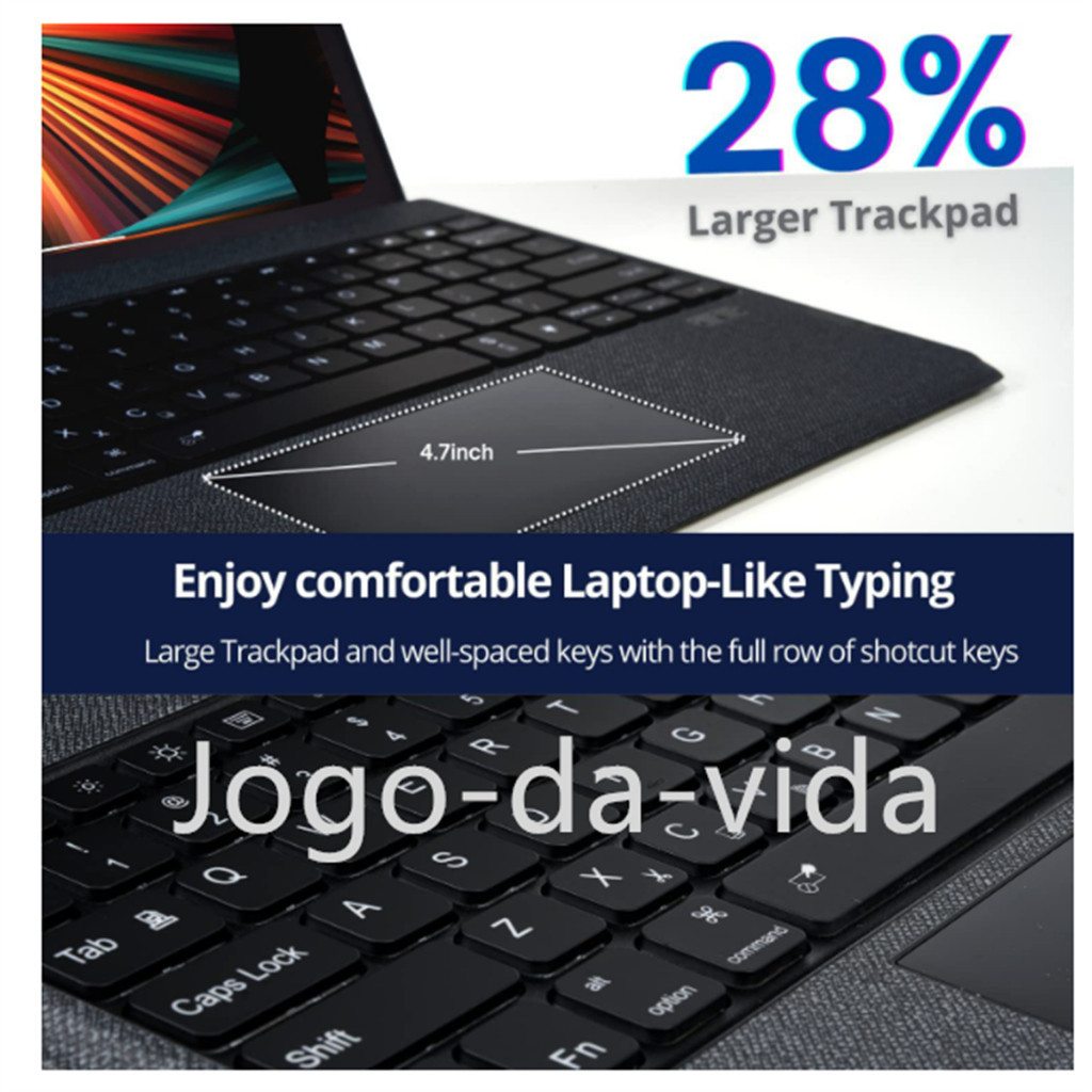 Capa magnético e trackpad teclado para Tablet Xiaomi Redmi pad 10 ...