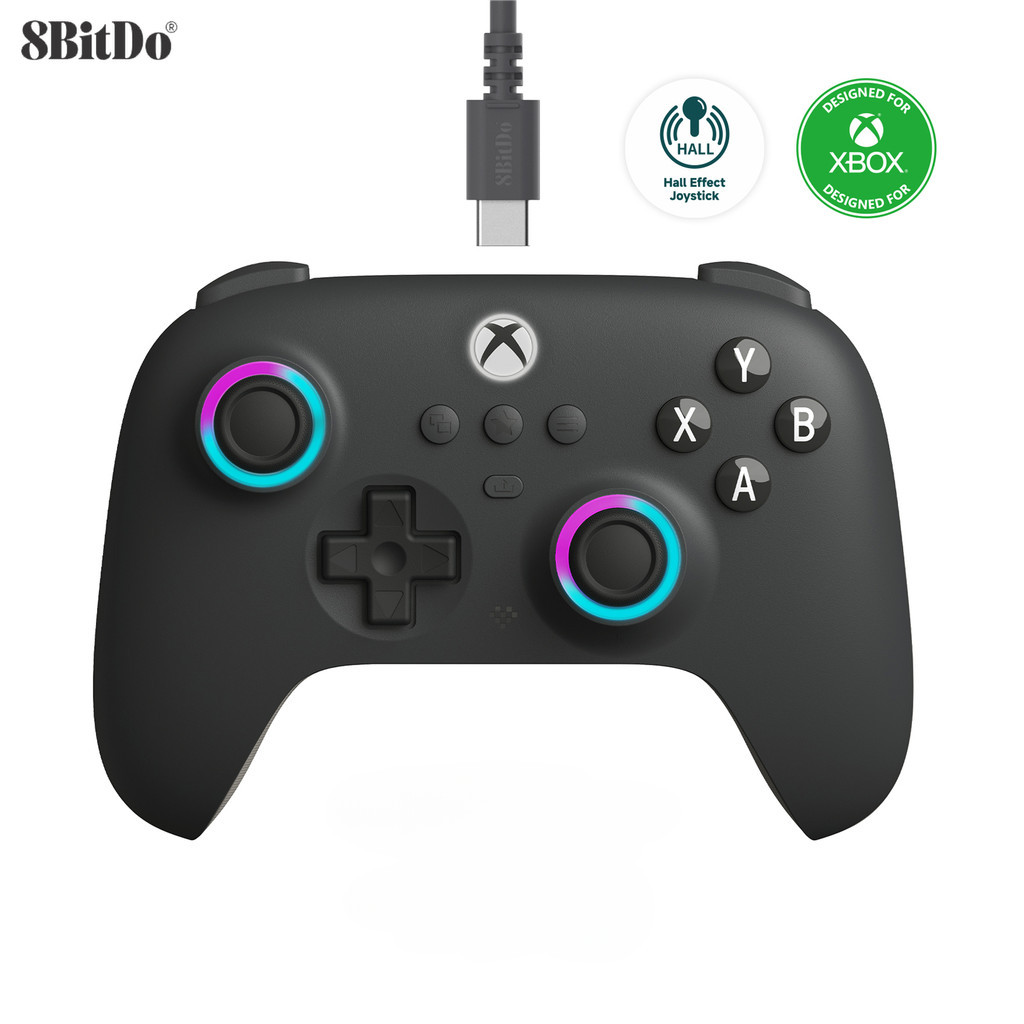 8BitDo Ultimate C Wired Game Controller Para Xbox Series X/S One Com ...