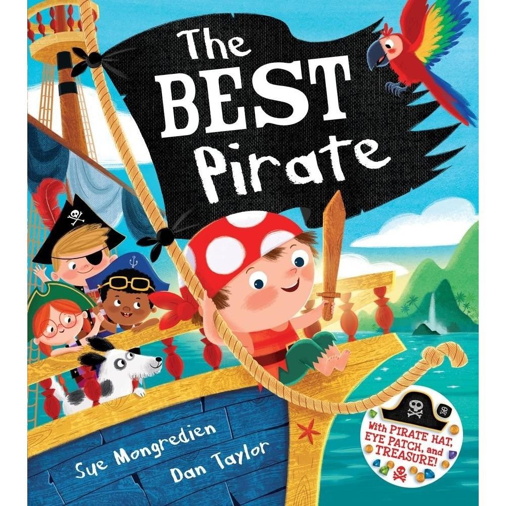 The Best Pirate - With Pirate Hat, Eye Patch, and Treasure! | Shopee Brasil
