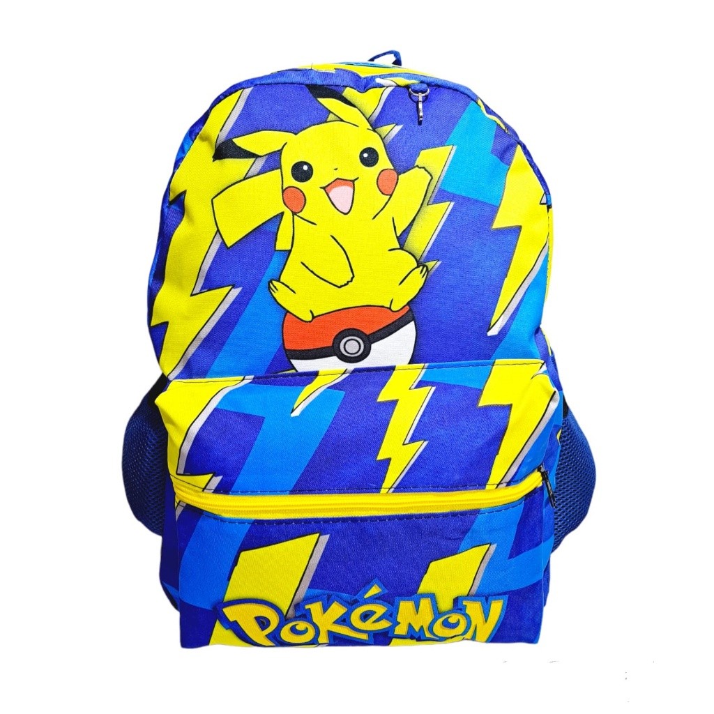 Mochila Pokemon Pikachu Escolar Infantil Juvenil de Costas | Shopee Brasil