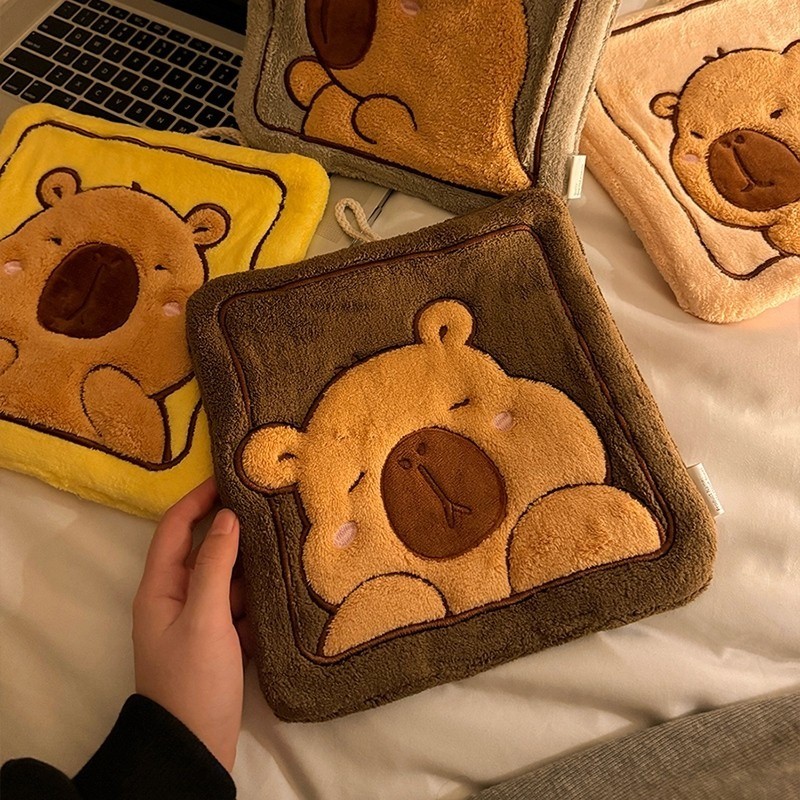 Toalha De Mão Capivara Engraçado Emoji Tampala Rosto De Secagem Rápida ...