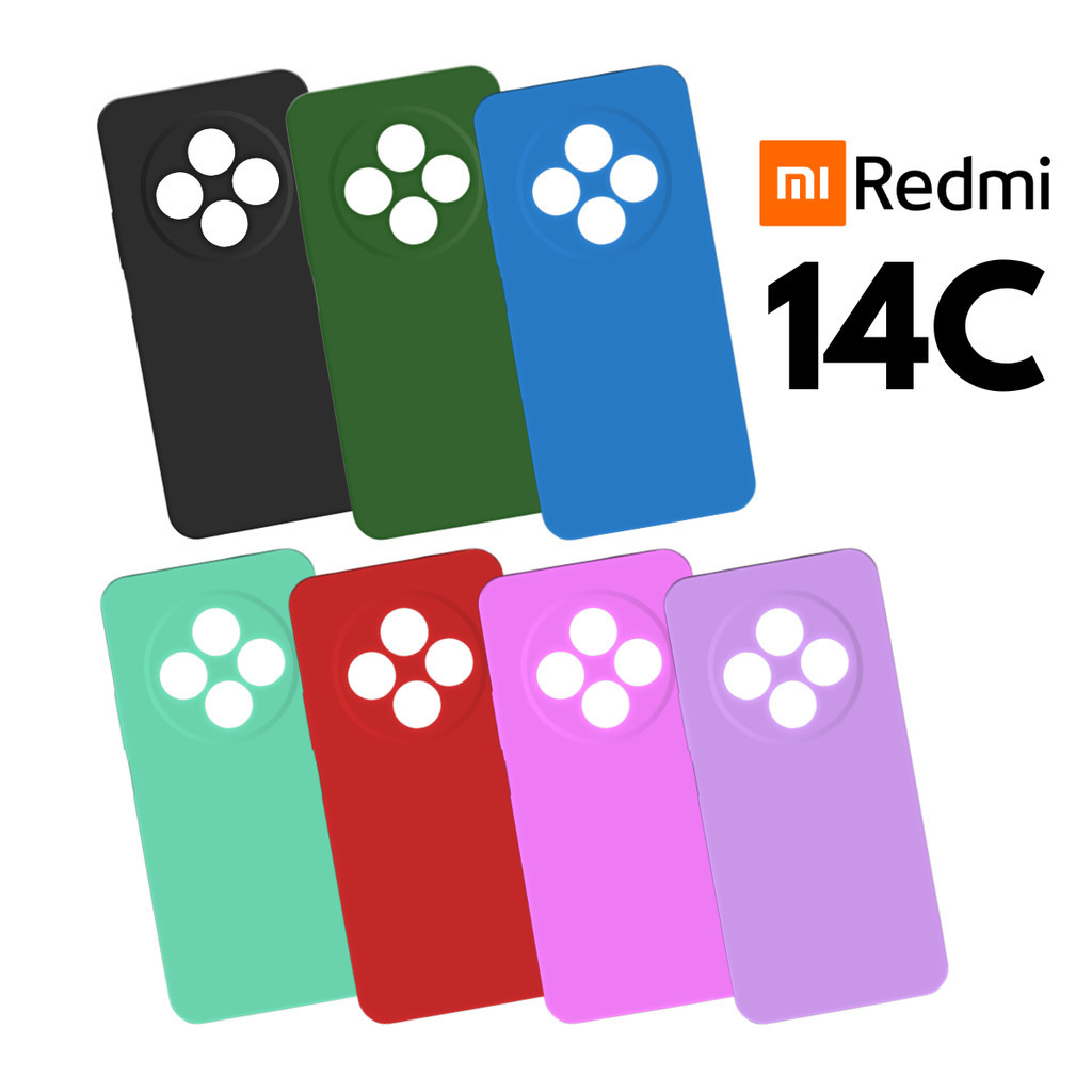Capa Compatível Para Xiaomi Redmi 14c Veludo Lançamento 2024 | Shopee ...