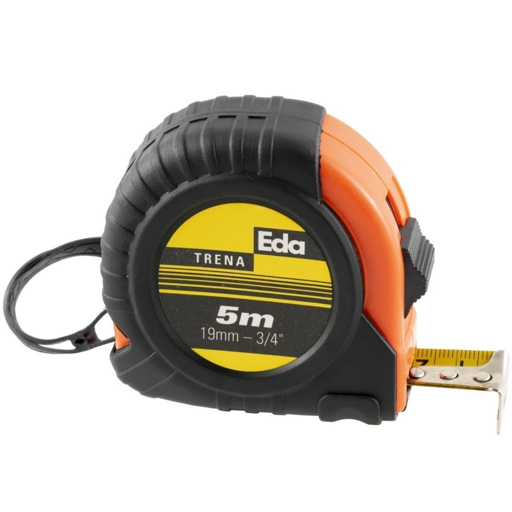 Trena De Bolso 5 Metros Emborrachada de Bolso C Trava Resistente ...