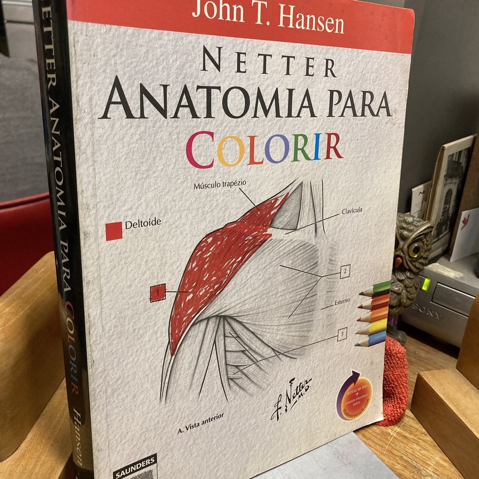 Netter - Anatomia Para Colorir de John T. Hansen | Shopee Brasil