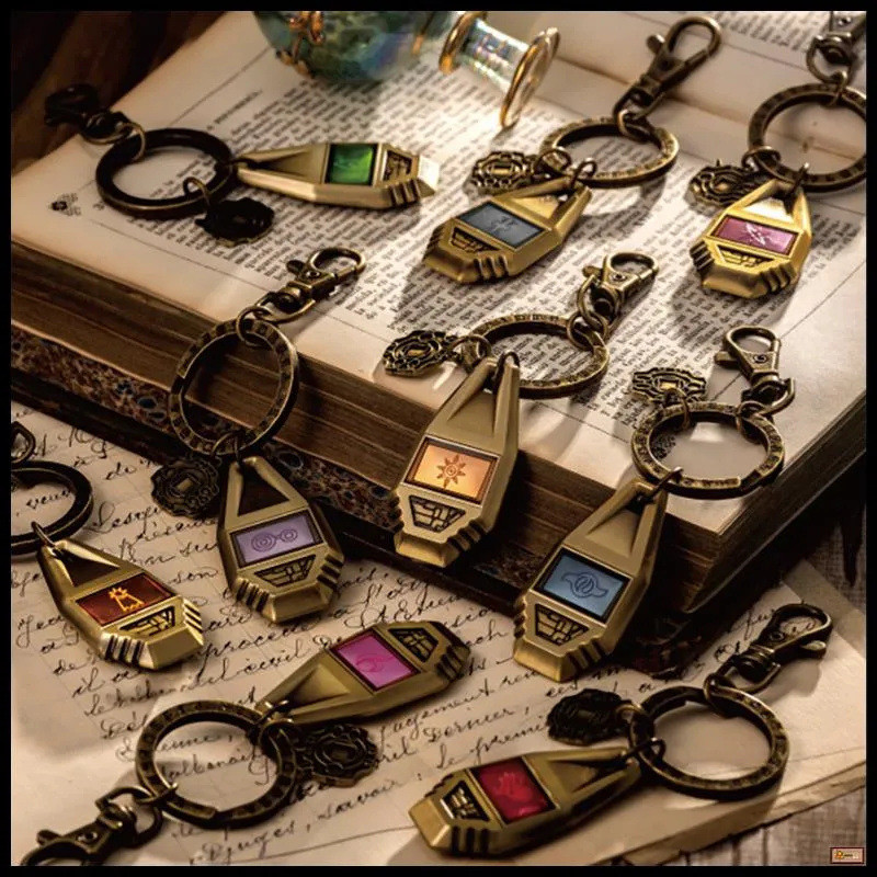 Dragão máquina gás emblema Metal chaveiro pingente Digimon aventura ...