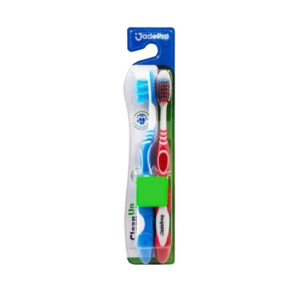 Kit 3un Escova de Dente Macia CleanUp 2un - JadePro | Shopee Brasil