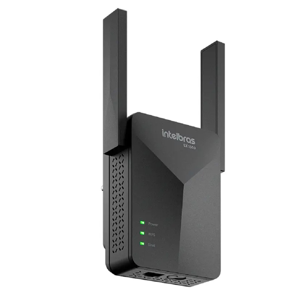 Intelbras Extensor Mesh EX 1500, Wi-Fi 6, 1500 Mbps e Cobertura de até ...