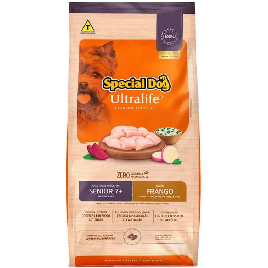 Special Dog Ultralife Senior Raças Pequenas 3kg | Shopee Brasil