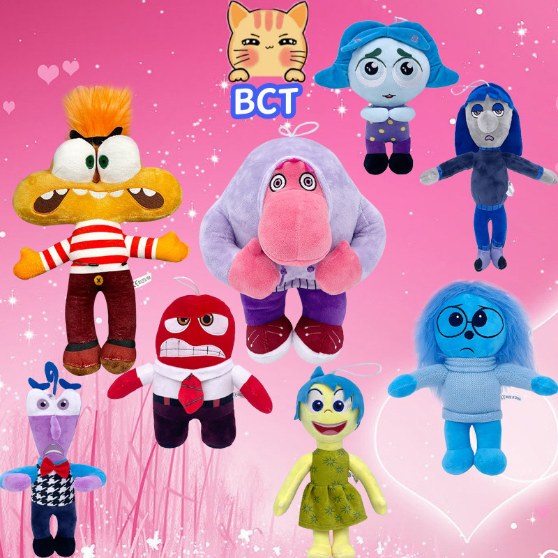 BCT Inside Out 2 Plushies Fale Fora Pelúcia | Shopee Brasil