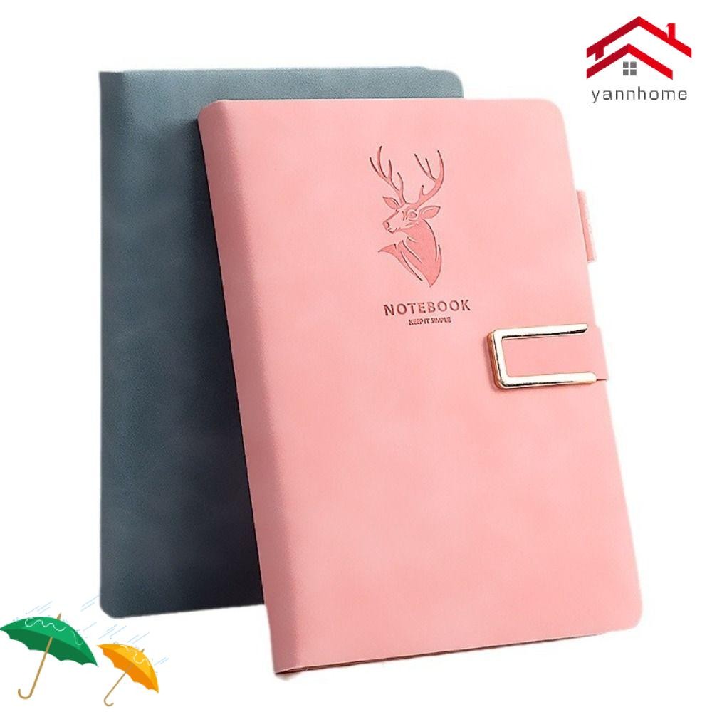 Caderno YANNHOME Leather A5 Notebook , Comercial Portátil Para ...