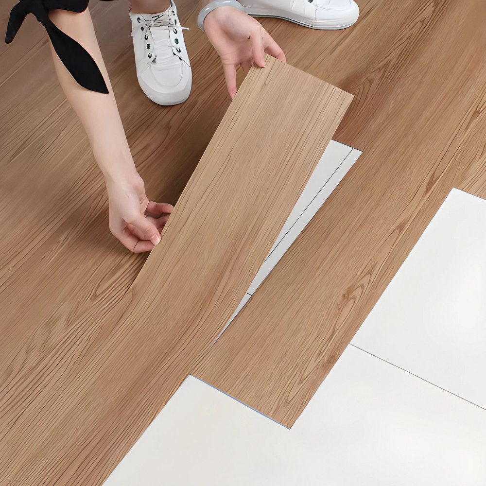 Piso Autocolante Chão Placas Adesivas Madeira Pisos Auto Colante 36 ...