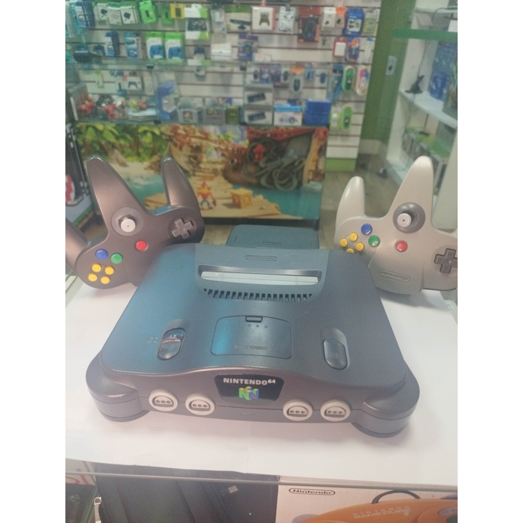 NINTENDO 64 SYSTEM - VIDEO GAME CONSOLE | Shopee Brasil
