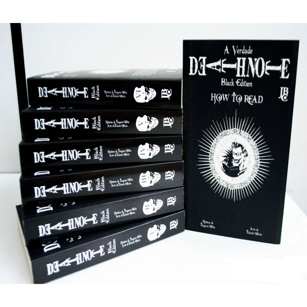 Coleção: Death Note Black Edition (6 Volumes - Completo - Usado) autor ...