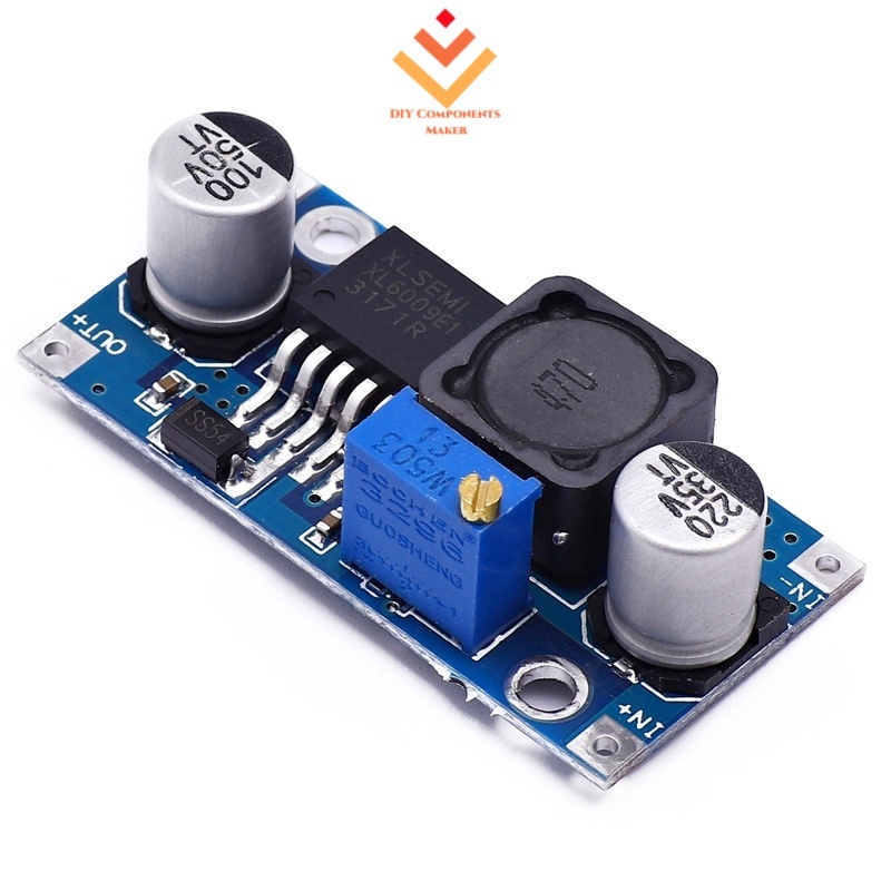 XL6009 DC-Módulo Step-up Ajustável Boost Power Converter Substituir ...