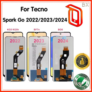 Para Tecno Spark Go 2022 KG5 KG5h Display 2023 BF7n Tela LCD Painel De Toque Digitador 2024 BG6 ...