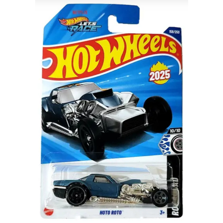 Carrinho Hot Wheels Hoto Roto- Netflix Let's Race Rod Squad (Lote F ...