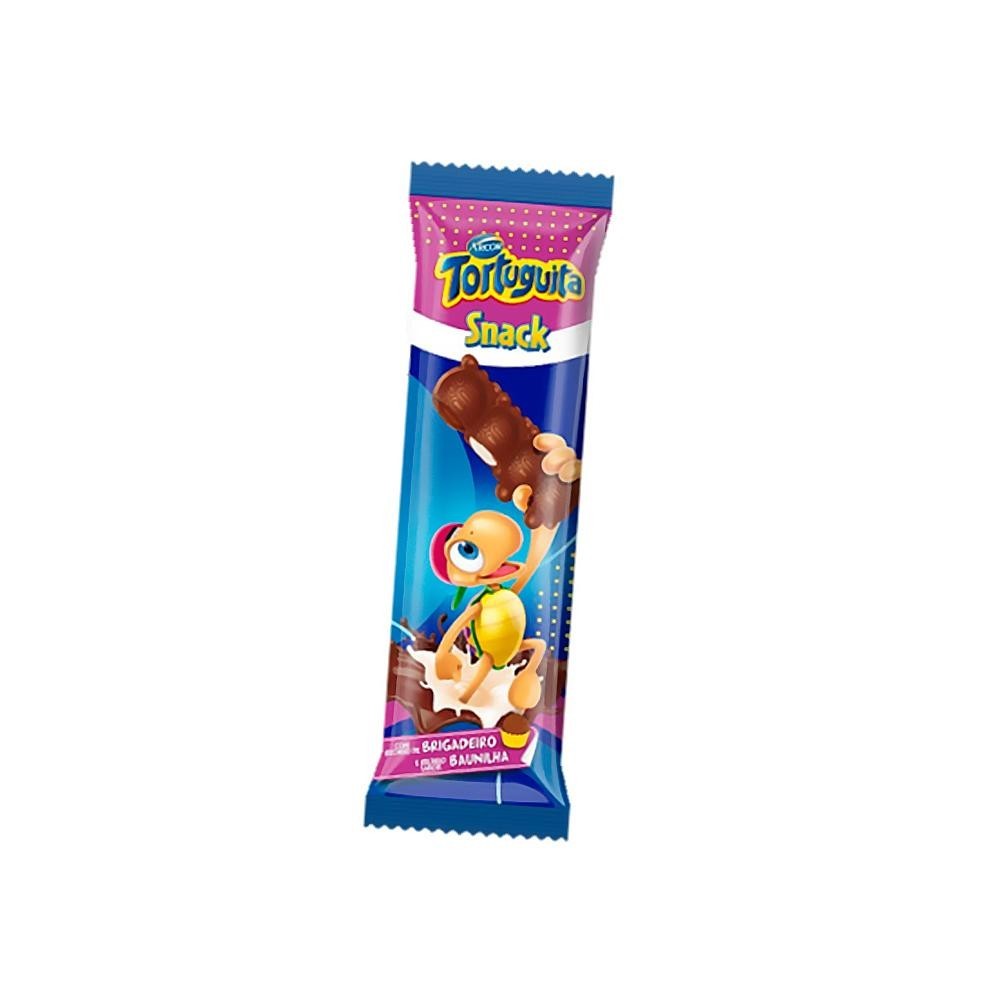 Tortuguita Snack Arcor Brigadeiro Baunilha 24 Unidades | Shopee Brasil