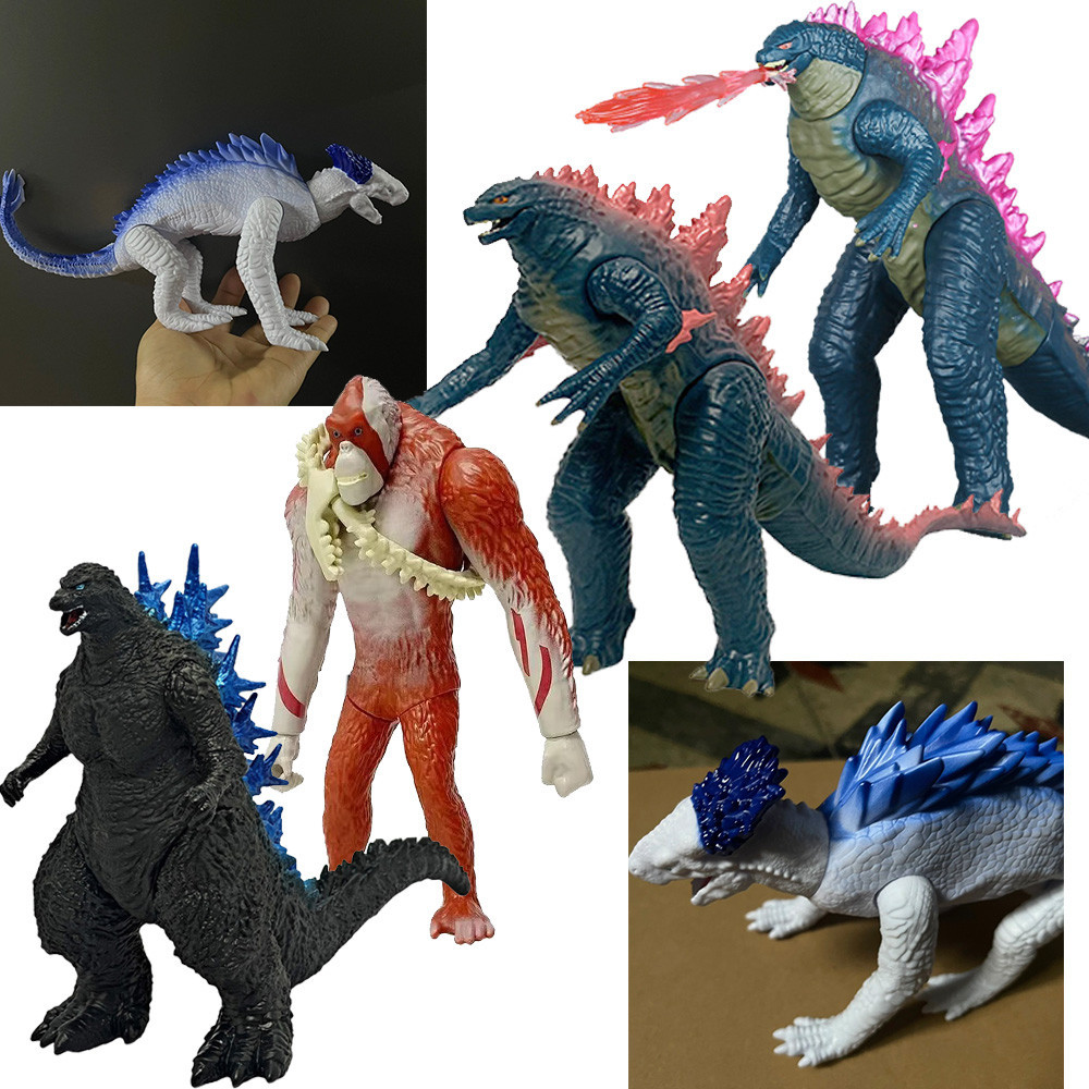 Godzilla Vs Kong Rosa 2024 King Skar Rei Shimo Figura De Ação | Shopee ...