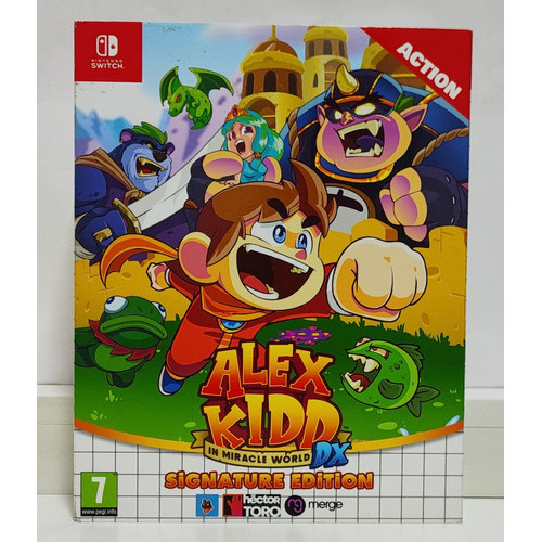 Alex Kidd In Miracle World Dx Signature Edition - Nintendo Switch ...