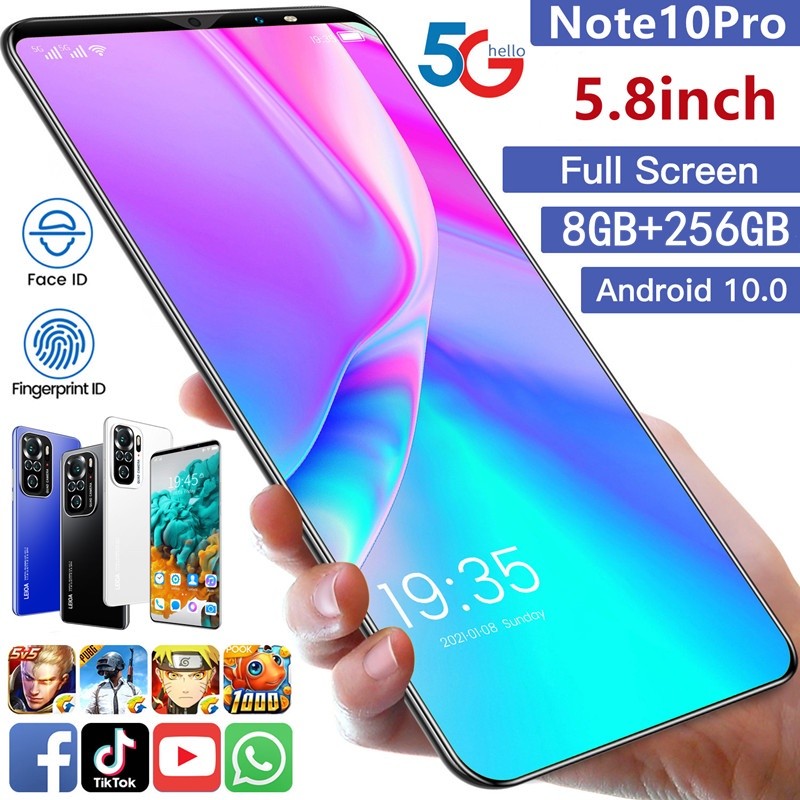 Nota 12 Telefone Celular Pro 8GB RAM 128GB ROM 24MP + 48MP smartphone ...