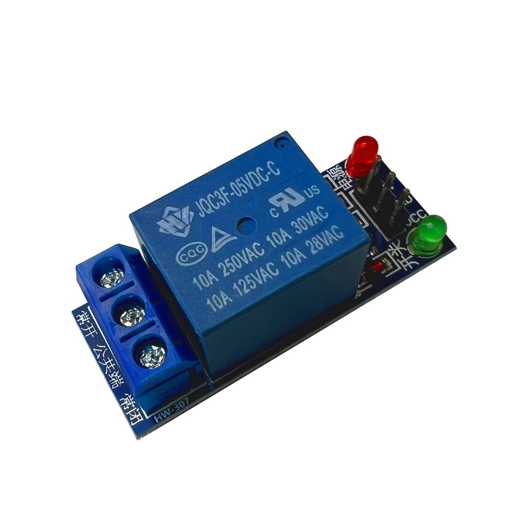 Módulo Rele 1 Canal 5v/10a Com Led Indicador Para Arduino | Shopee Brasil