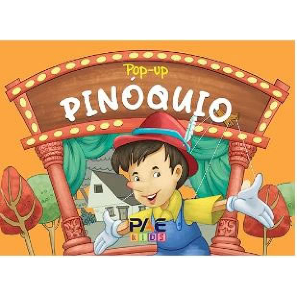 Livro pop-up pinoquio | Shopee Brasil