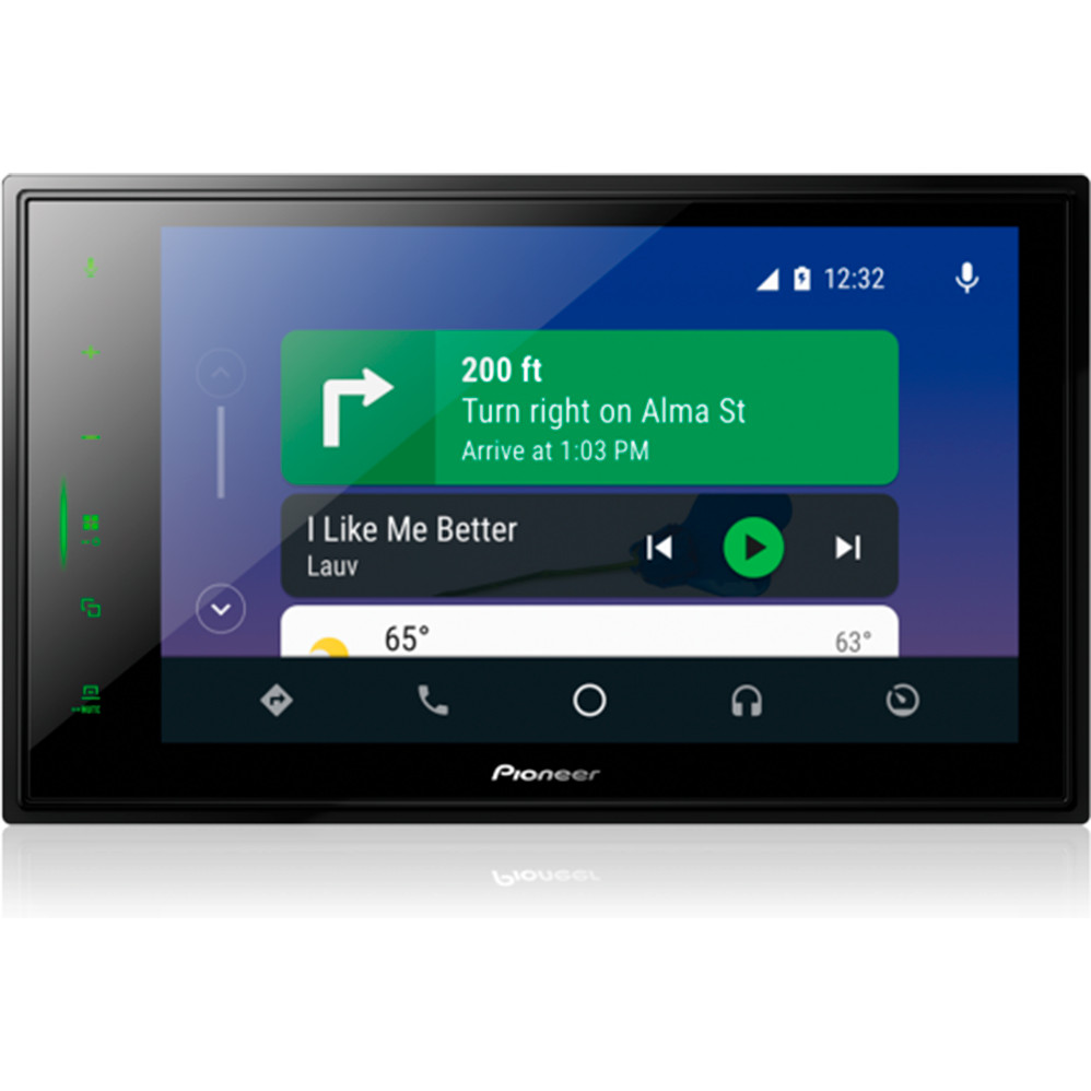 Multimídia Pioneer com TV Digital Android Play Apple CarPlay Wi-Fi Tela ...