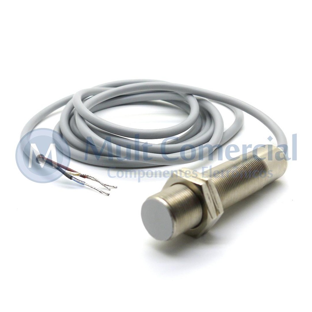 Sensor Capacitivo DCL 5-18 DPT - M18 - Distância Sensora 5mm PNP - NA ...