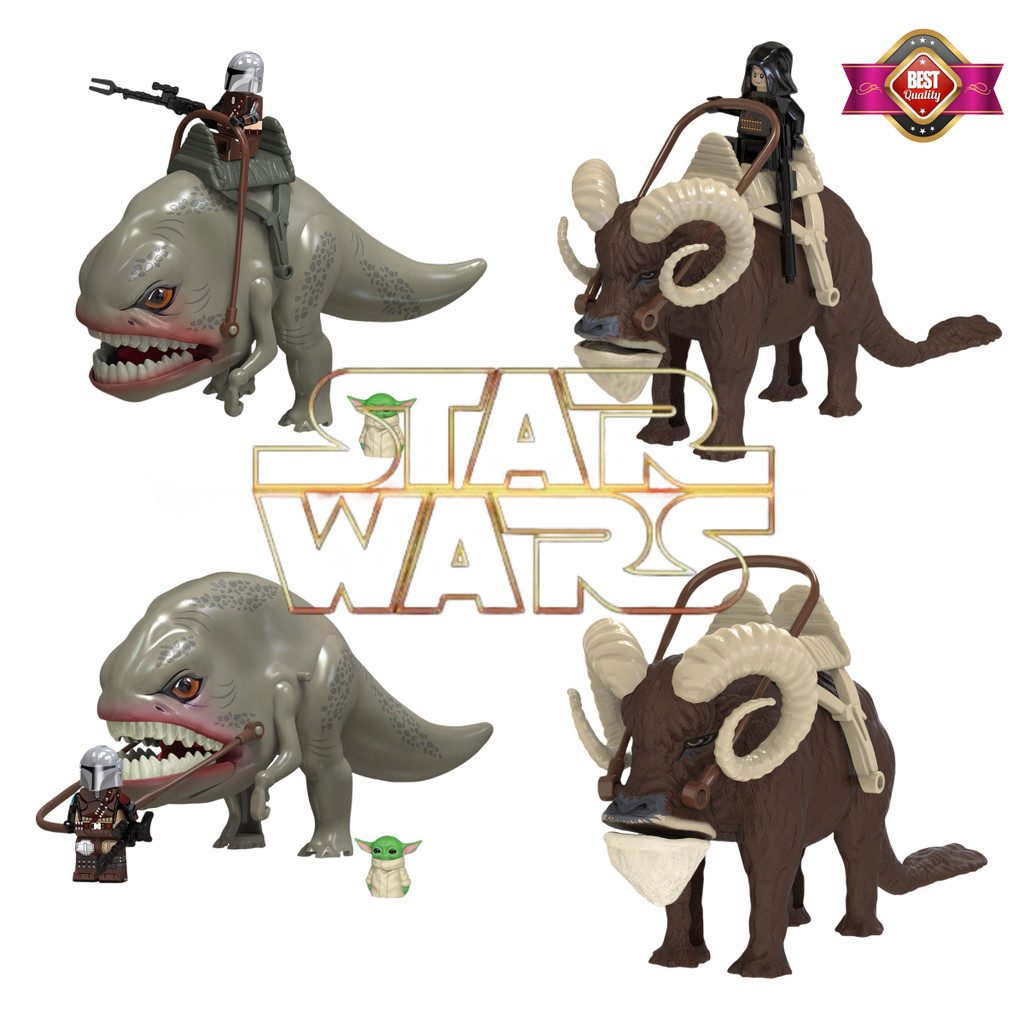 Compatível com LEGO 2024 Star Wars série Manlock montagem blocos figura ...