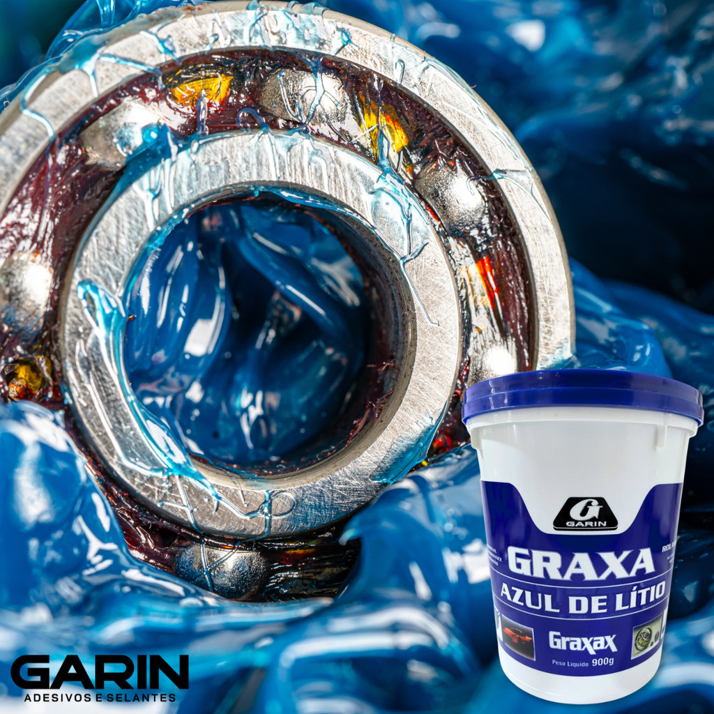 Graxa De Lítio Azul Para Rolamento Mancais Homocinética 900g | Shopee ...