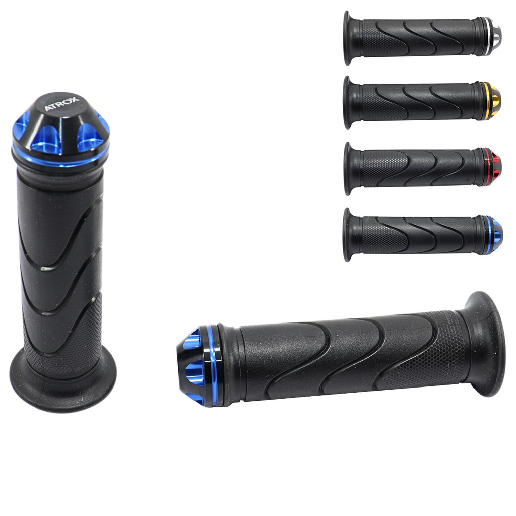 Manopla Atrox Tmac Moto Pro Wave Azul Dourado Preto Vermelho | Shopee ...