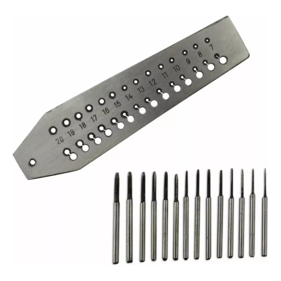 Fieira De Tarraxa 0.7 A 2.00 Mm Pino De Brinco Macho / Femea | Shopee ...