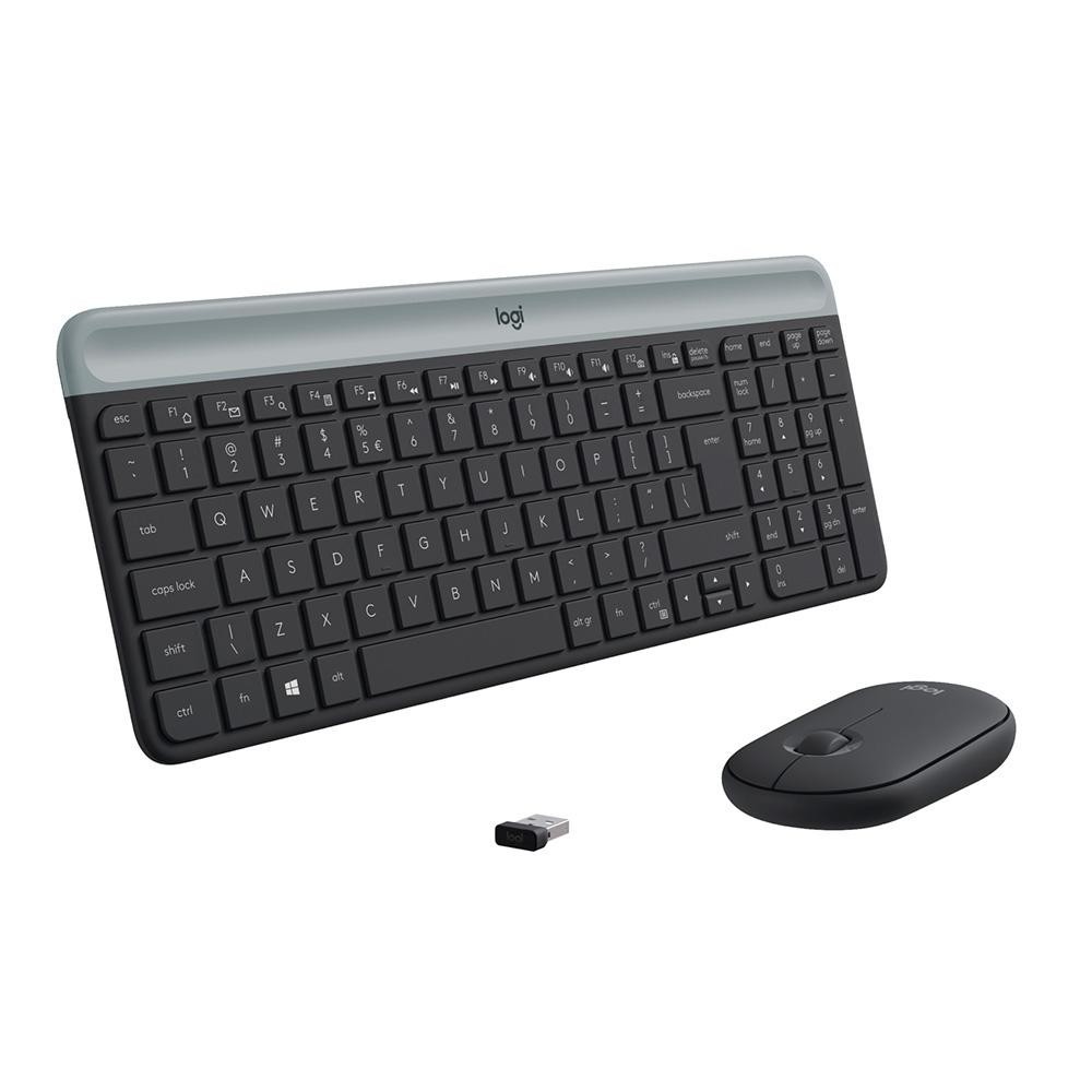 Kit teclado e mouse sem fio Logitech MK470 Preto 920-009268 | Shopee Brasil