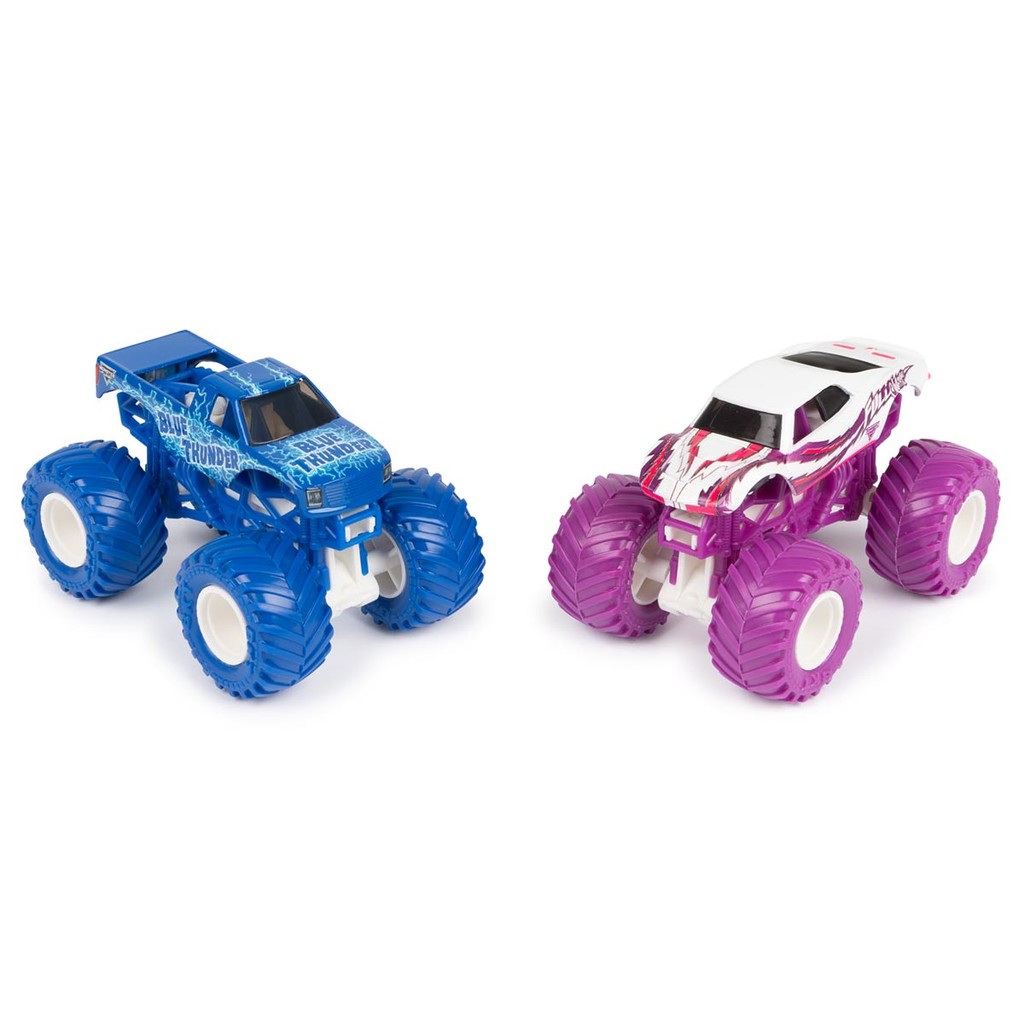 Kit Monster Jam Double Down Showdown - Blue Thunder vs Full | Shopee Brasil