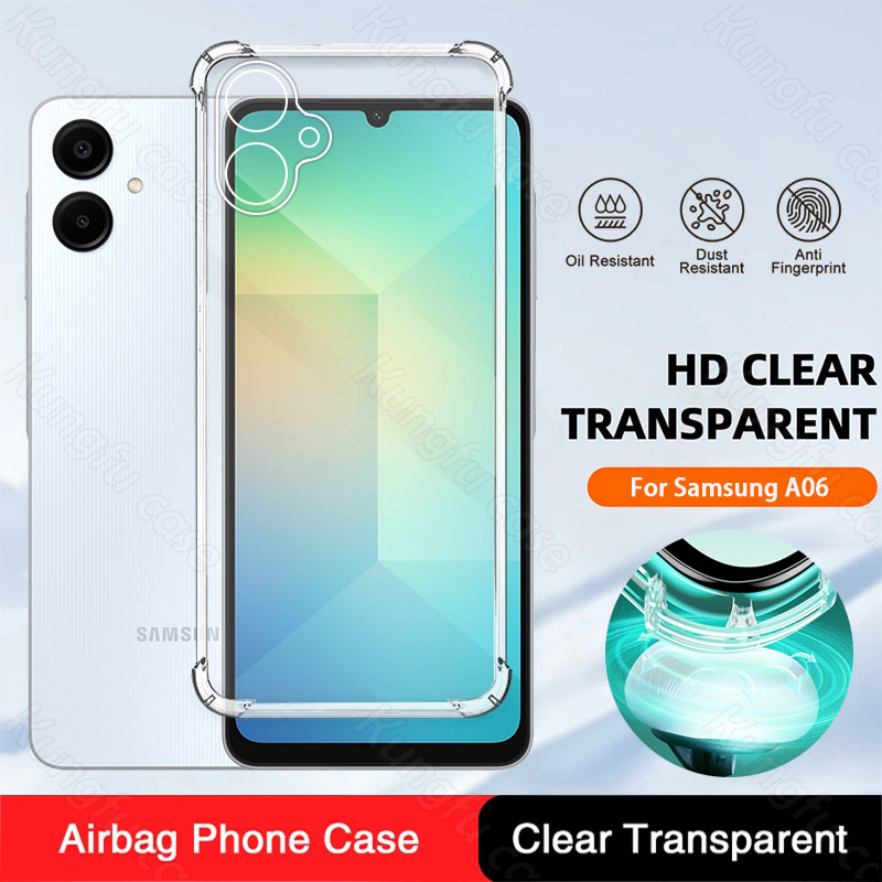 Capa Transparente Para Samsung Galaxy A06 A05 A05S GalaxyA06 A06 A 05 06 4G De Telefone TPU ...