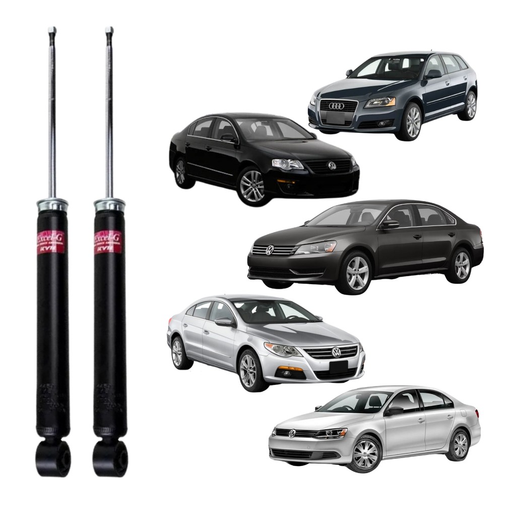 2 Amortecedor Volkswagen Traseiro Jetta Tsi Kayaba 2015 2016 | Shopee ...