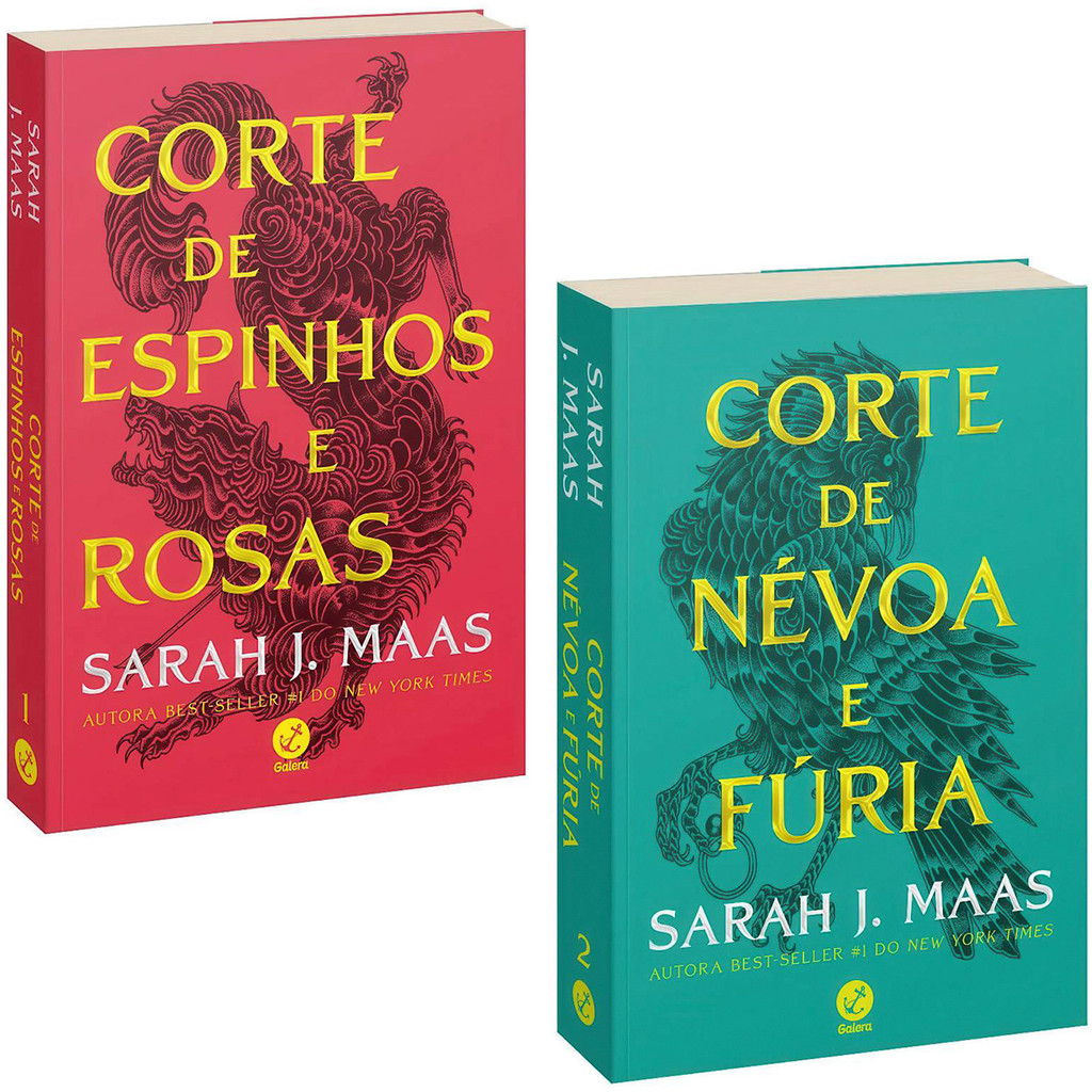 Kit Corte de Névoa e Fúria + Corte de Espinhos e Rosas | Sarah J. Maas ...