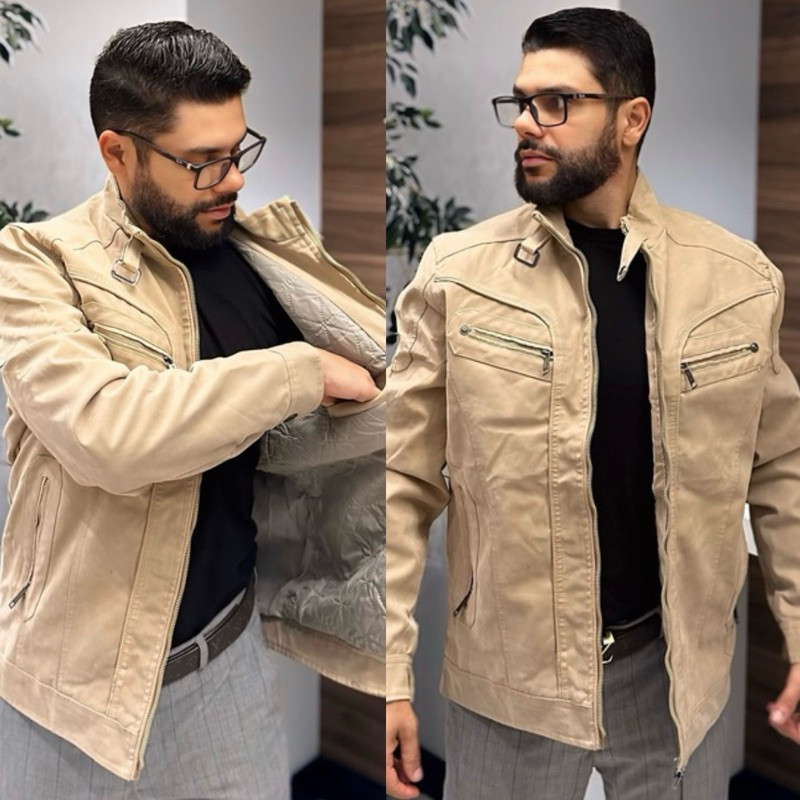 Jaqueta Masculina Shamoa Modelo Importado Design Inovador - Edição ...