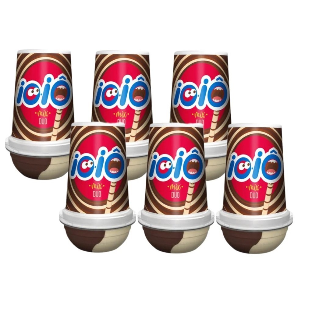 Ioiô Cream Mix Duo Hershey's 41,9g C/ 6unid | Shopee Brasil