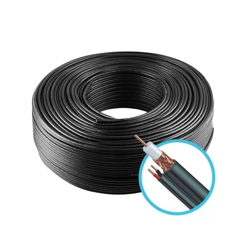 Cabo Multitoc Cftv Trancado 4Mm Externo Dupla Capa + Dupla Blind.-75 ...