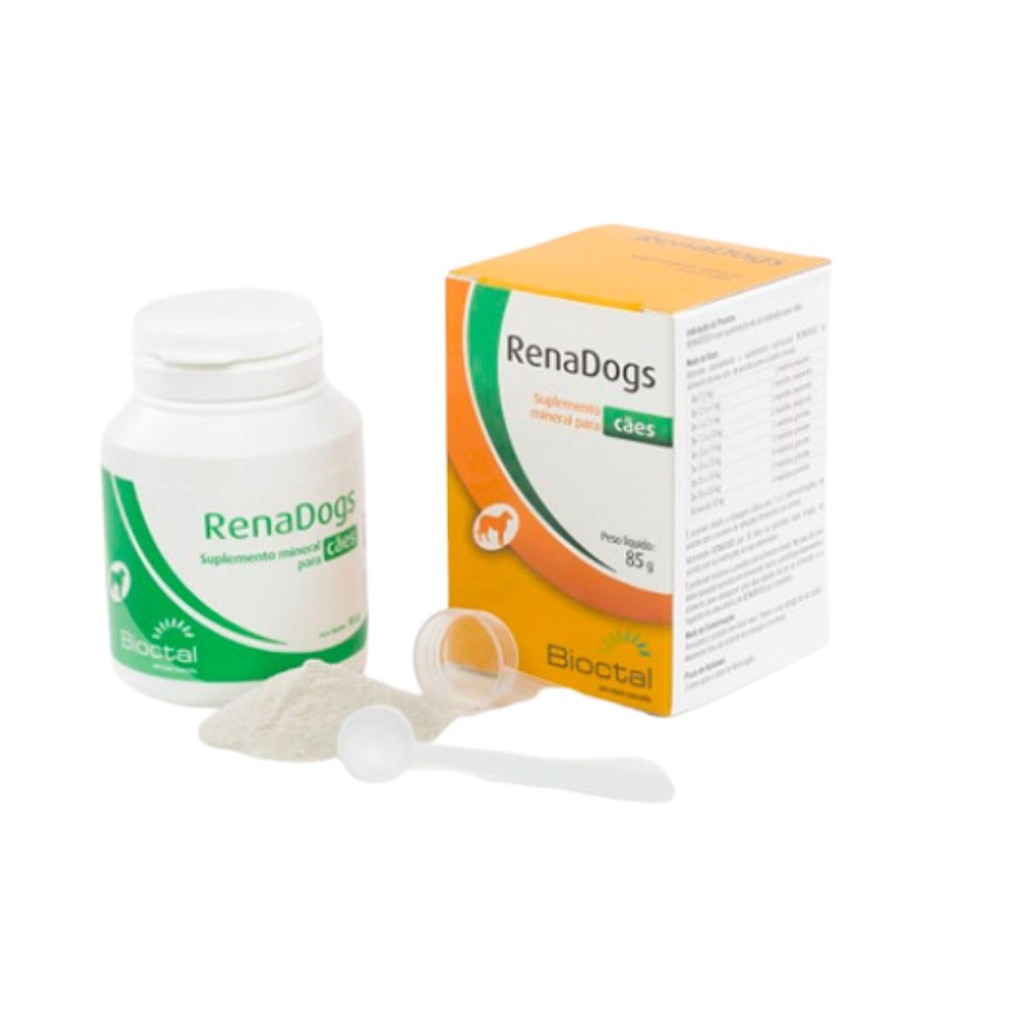 Suplemento Mineral Renadogs 85g Tratamento Renal Cães | Shopee Brasil
