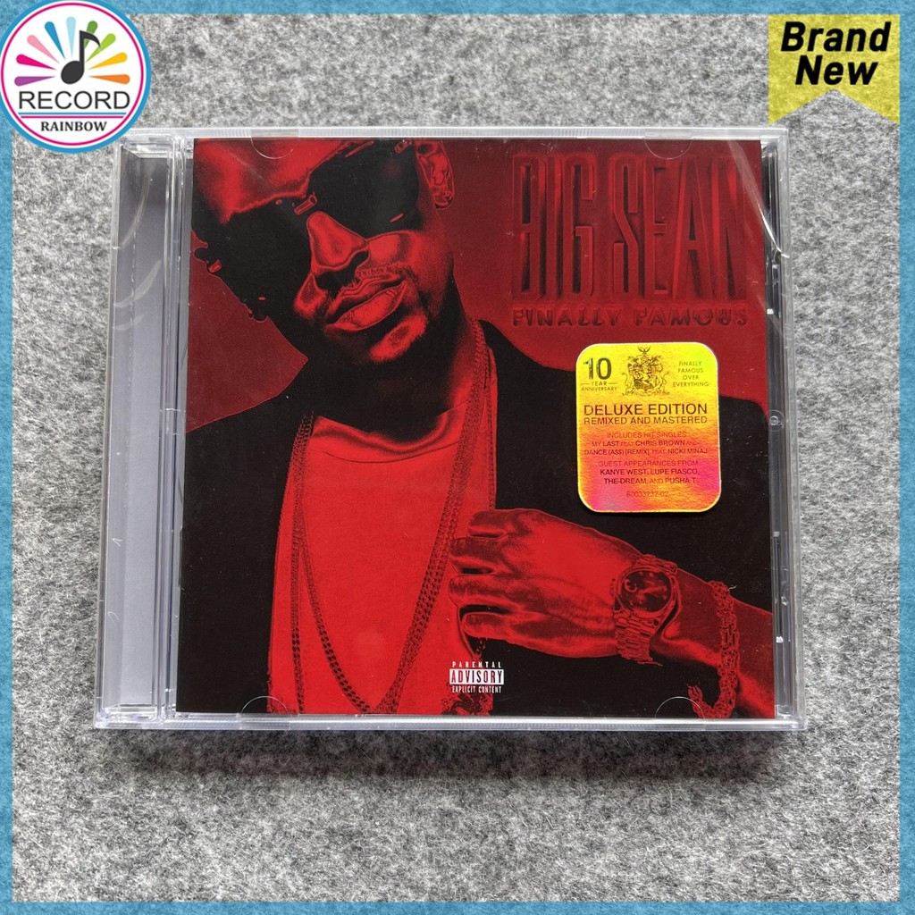 Big Sean Finally Famous 10th Anniversary Original CD Album [Lacrado ...