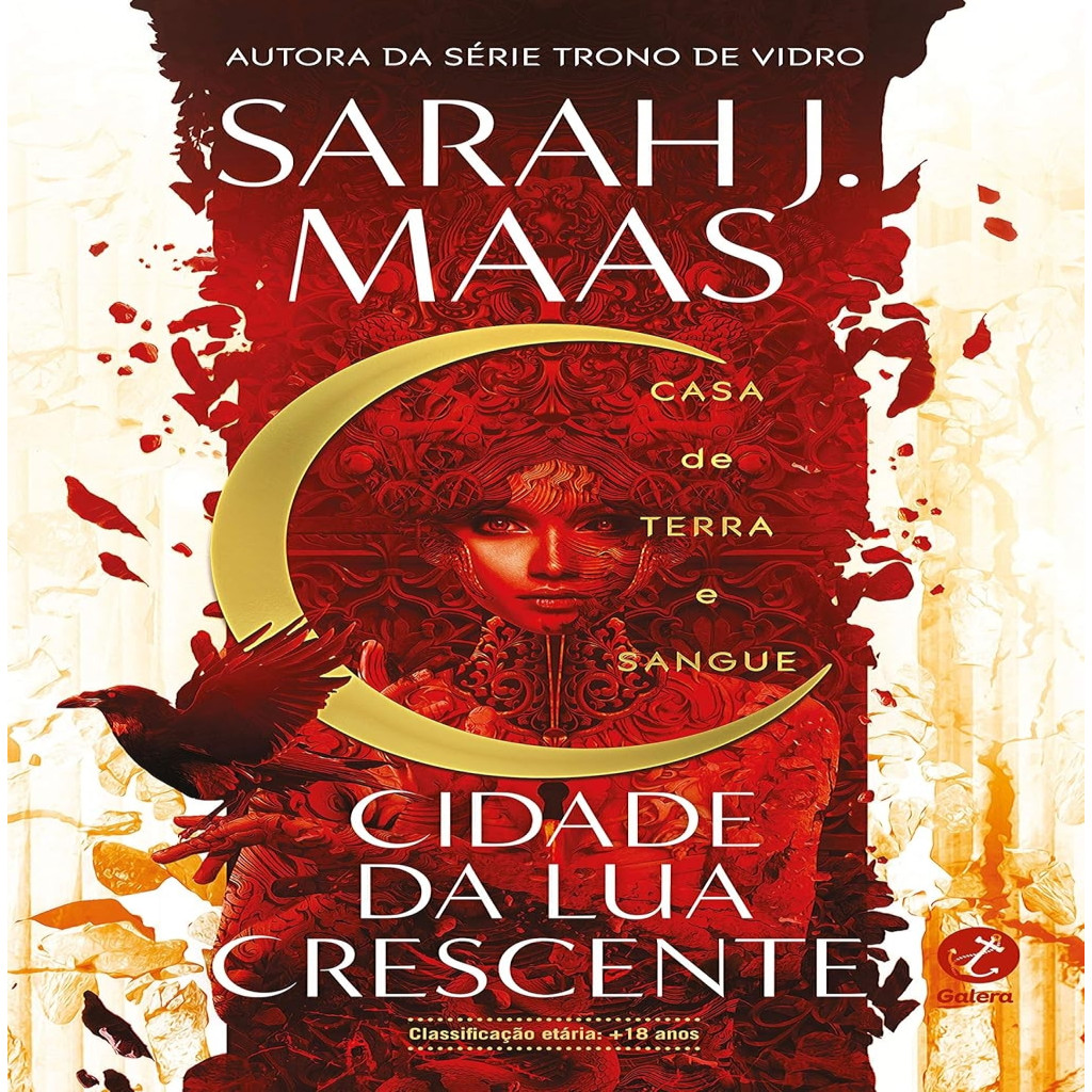Cidade da Lua Crescente autor Maas, Sarah J. | Shopee Brasil