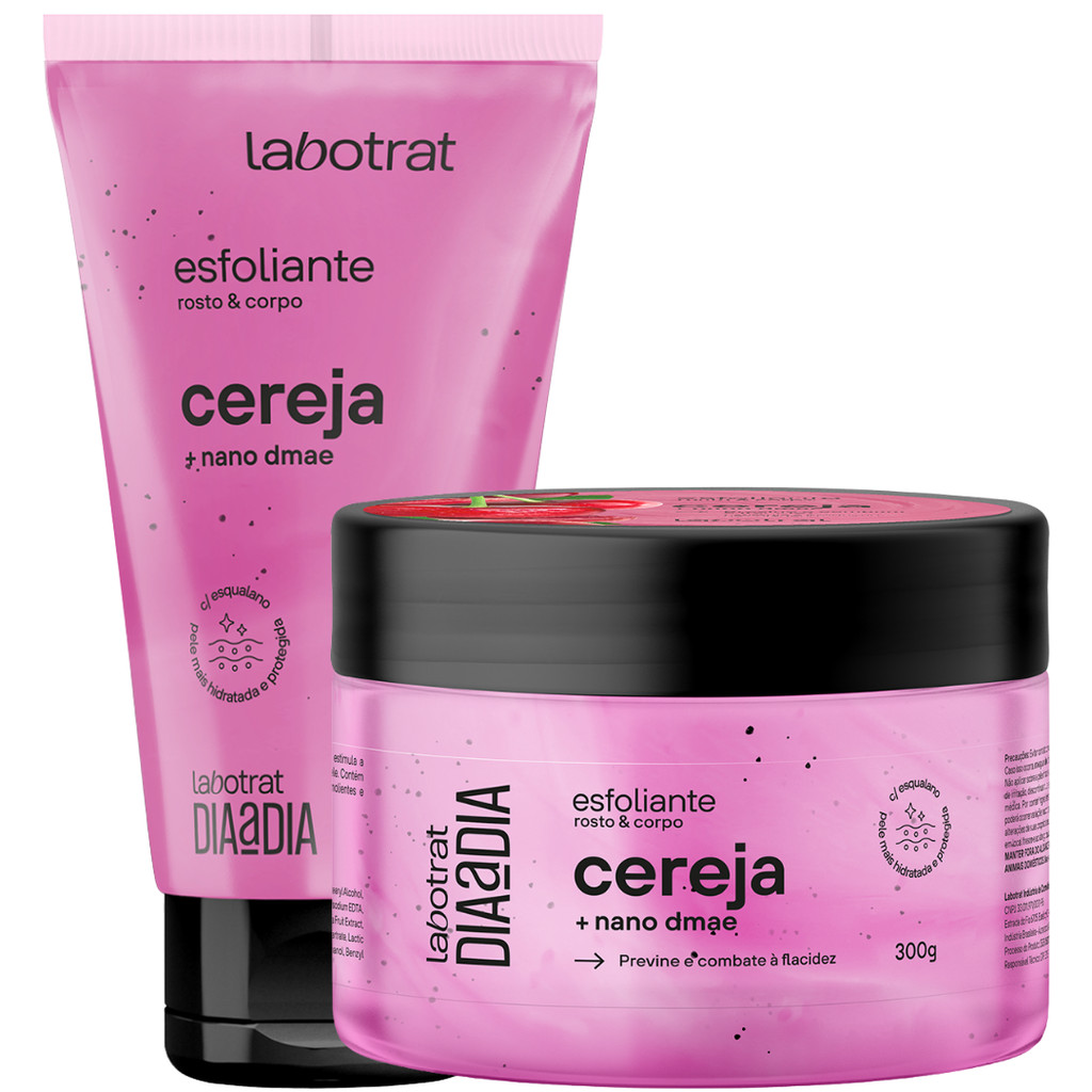 Esfoliante Labotrat Corporal E Facial Banho Dia A Dia Pele Perfumada ...