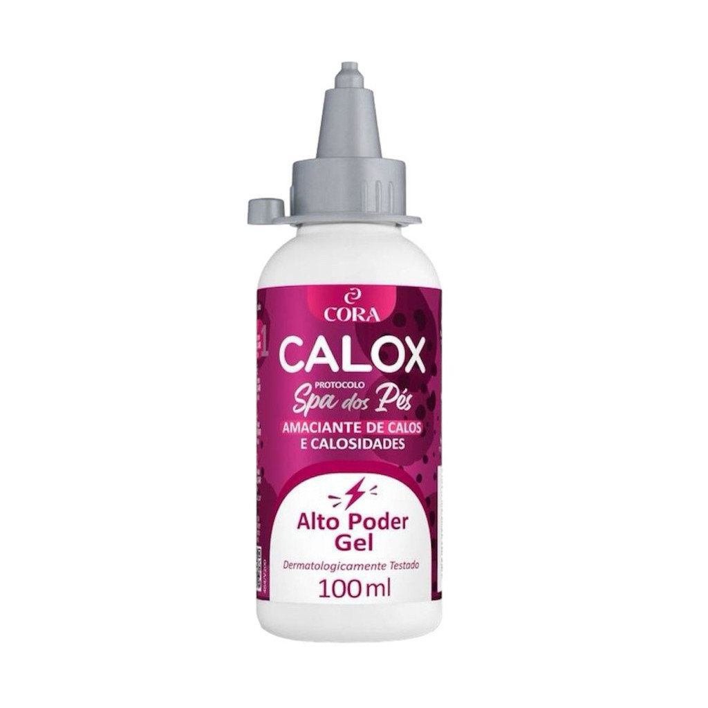 Calox Amaciante em Gel de Calos Calosidades Spa dos Pés Cora | Shopee ...