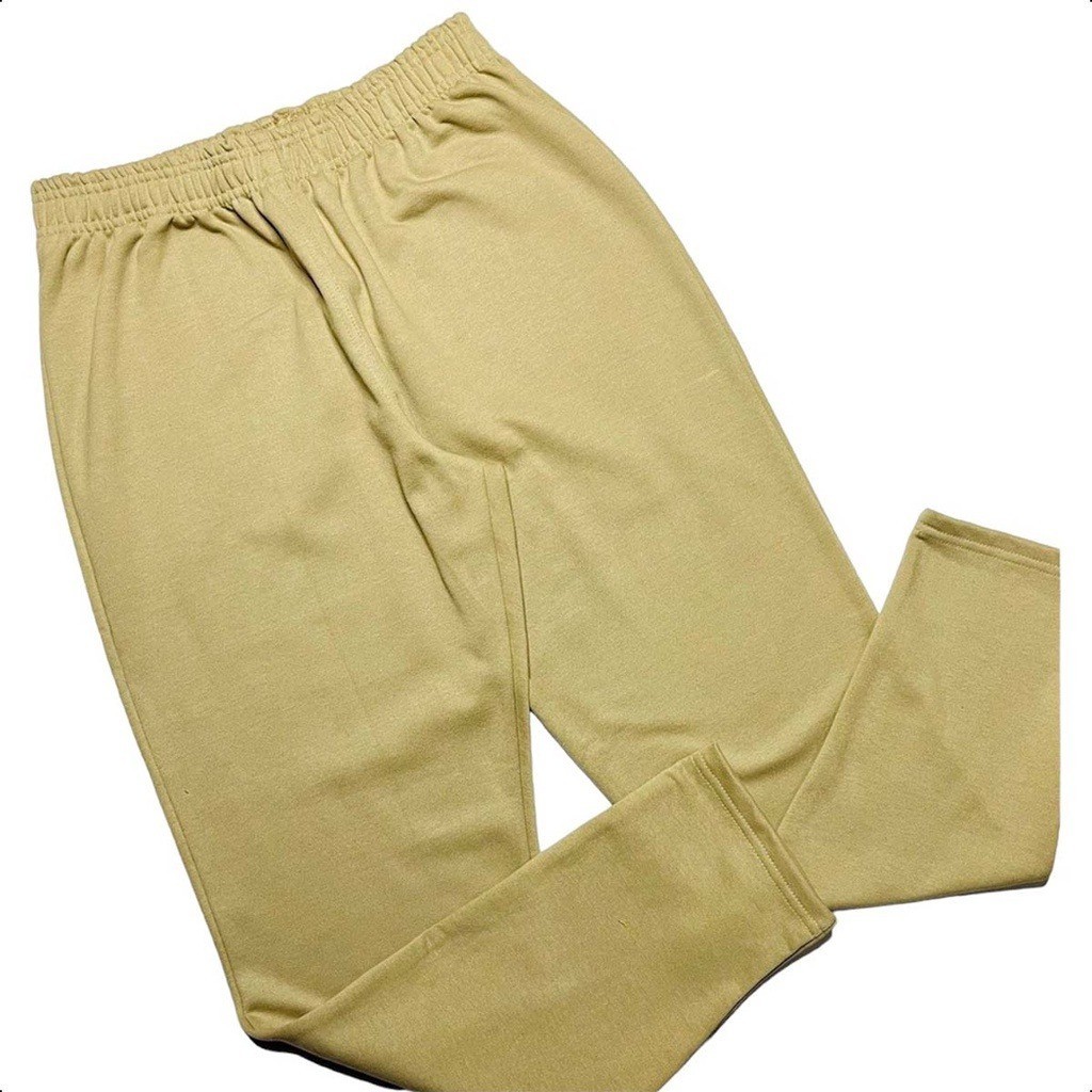 Calça Moletom adulto cor Caqui CDP | Shopee Brasil