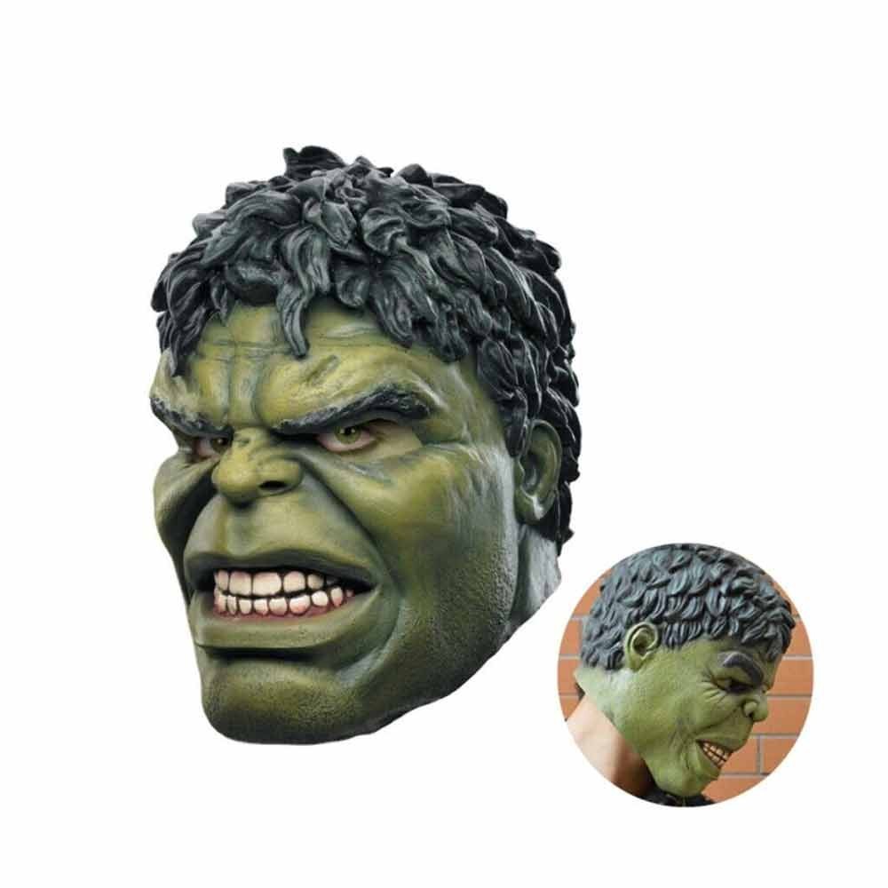 Adult Mask Avengers Hulk Super Hero Halloween Cosplay Costume Party ...