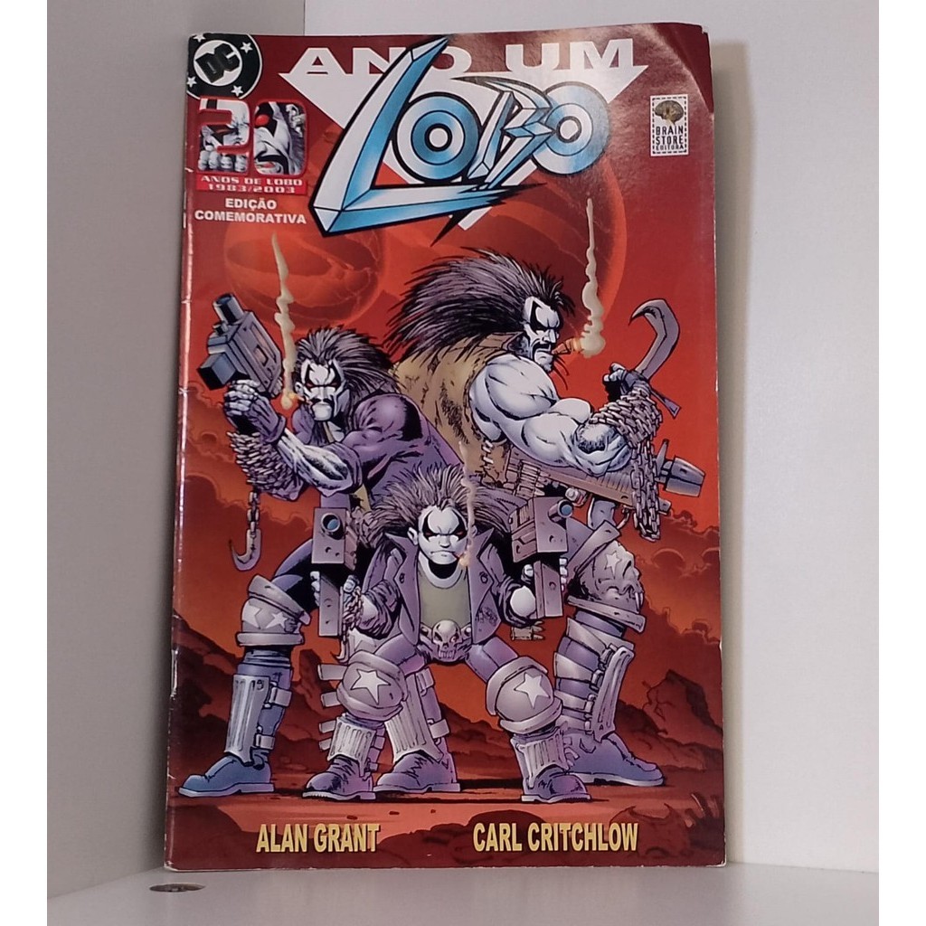 HQ Lobo Ano Um Alan Grant ( 1 ) | Shopee Brasil