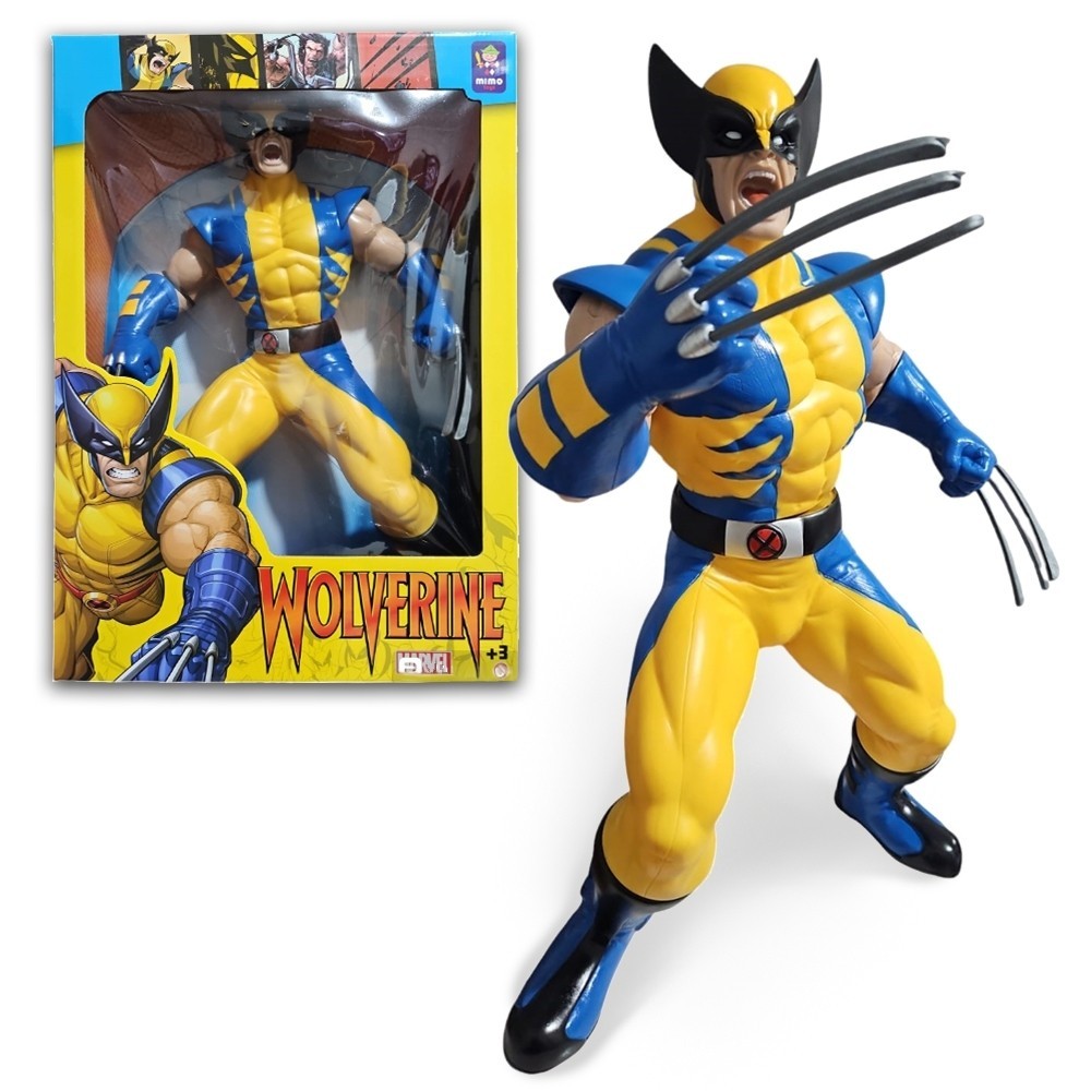 Boneco Wolverine Marvel Figura Ação Gigante Articulado | Shopee Brasil